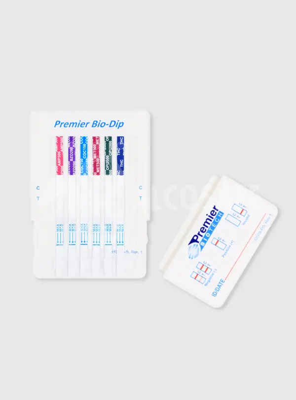 Test de Droga Premier Bio-Dip – 6 Drogas – Alcosafe Chile